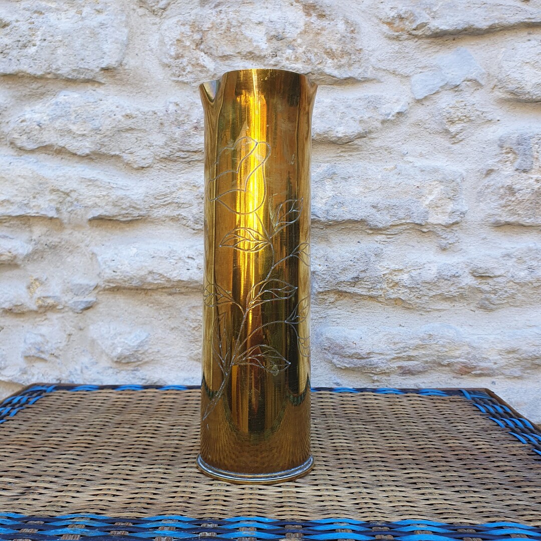 Trench Art, French WW1 Shell, Great War, Brass Shell, World War 1 ...