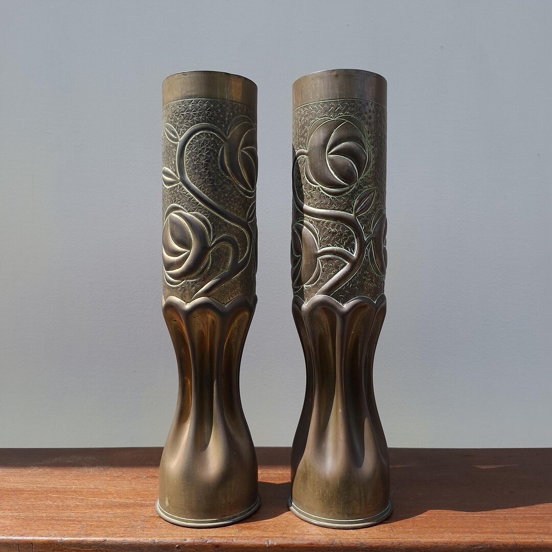 Trench Art, French WW1 Shell, Great War, Brass Shell, World War 1 ...