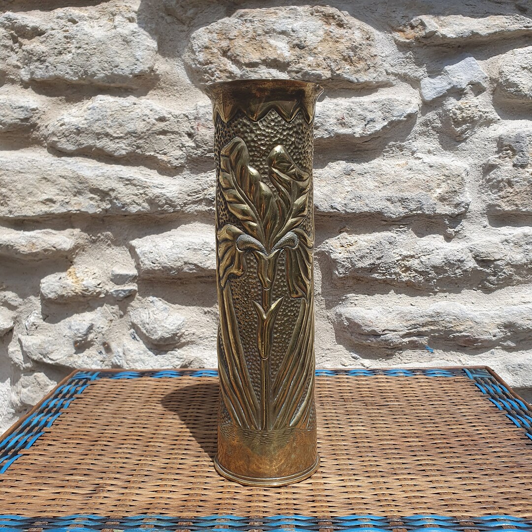 Trench Art, French WW1 Shell, Great War, Brass Shell, World War 1 ...