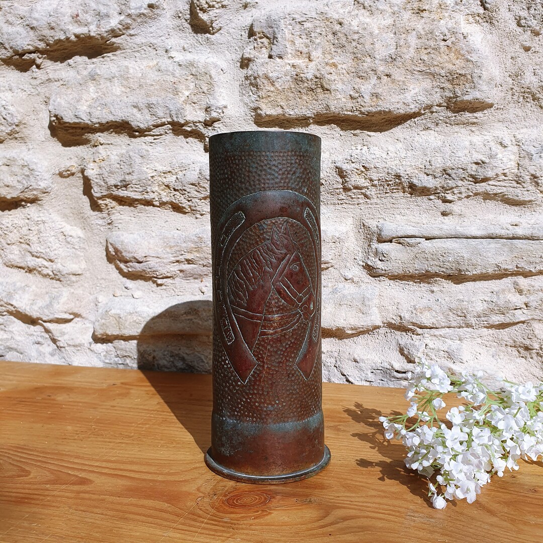 Trench Art Army German WW1 Shell Brass Shell World War 1 - Etsy France