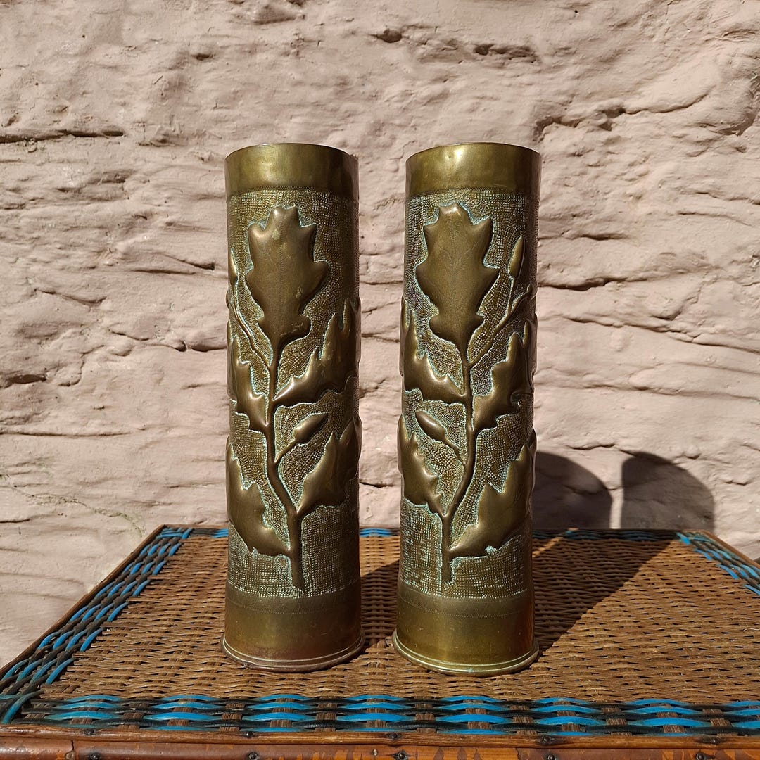 Trench Art, French WW1 Shell, Great War, Brass Shell, World War 1 ...