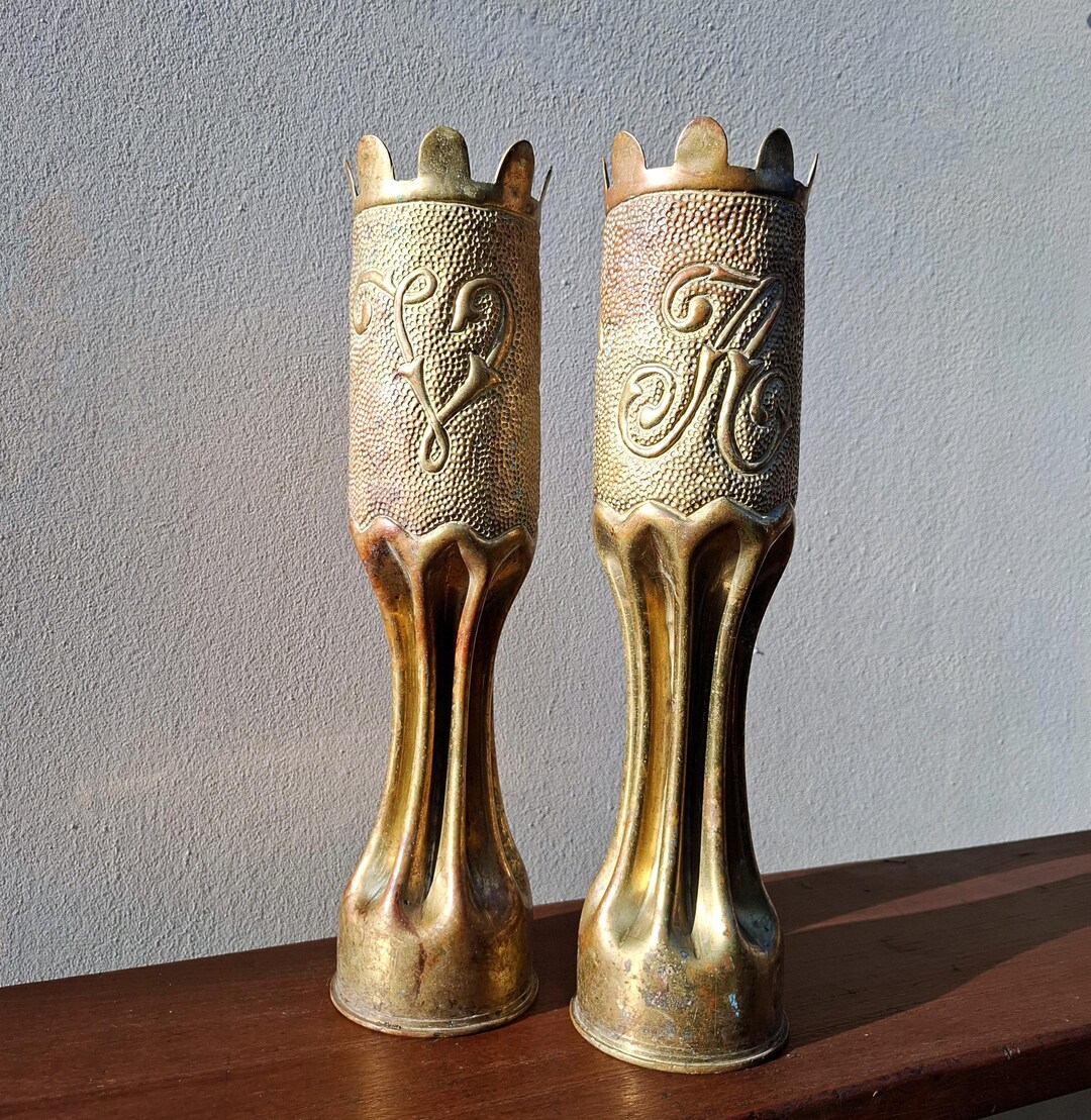 Trench Art, French WW1 Shell, Great War, Brass Shell, World War 1 ...