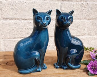 Poole Pottery Cat - Etsy