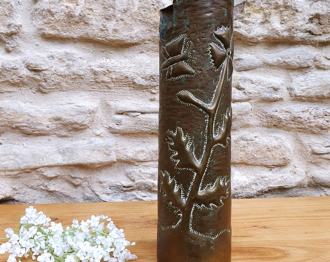 Trench Art, French WW1 Shell, Great War, Brass Shell, World War 1 ...
