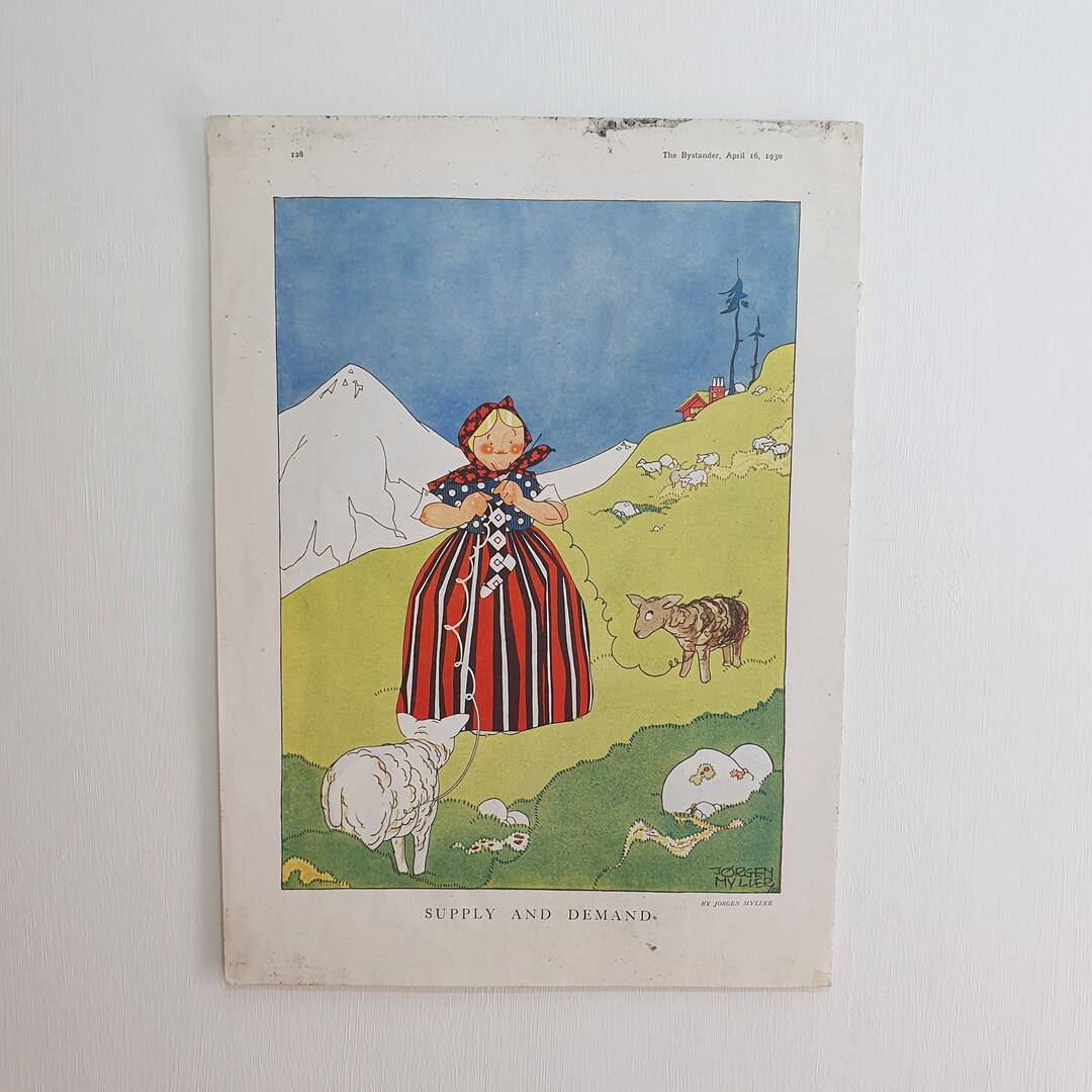 Vintage Prints, the Bystander Magazine Pages, Original 1930s, Vintage ...