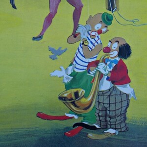 Vintage Poster, Circus and Child Bedroom, French School Poster, Circus ...