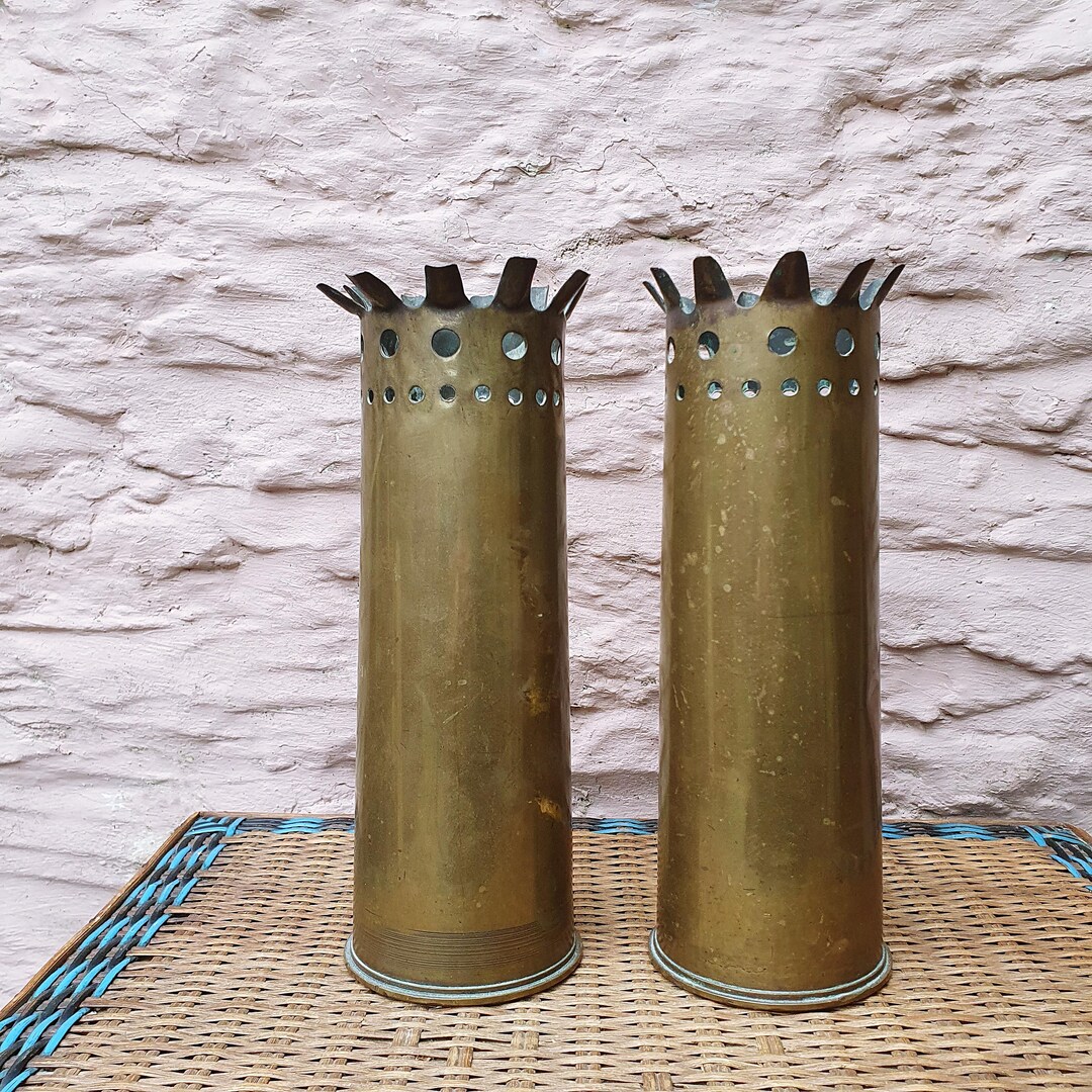 Trench Art British, British WW1 Shell Case, UK Shell, Great Britain ...