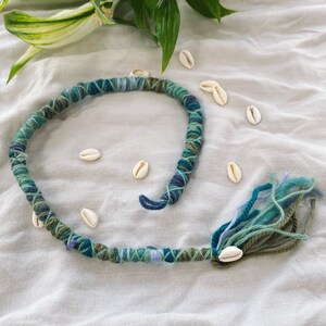 Mermaid Sea Shell Hair Wrap | Bohemian Hair Wraps Accessorie | Hair ...