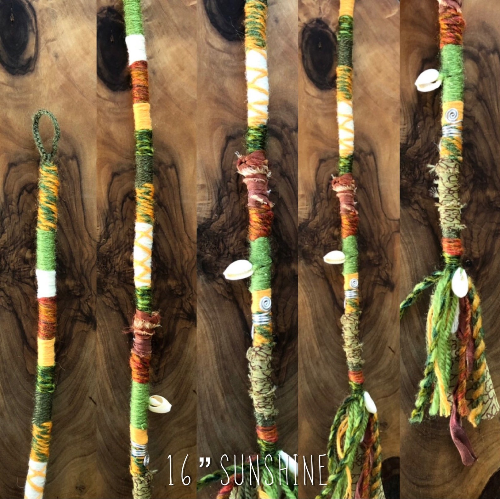 Bohemian Hair Wraps Various Lengths and Colours - Etsy