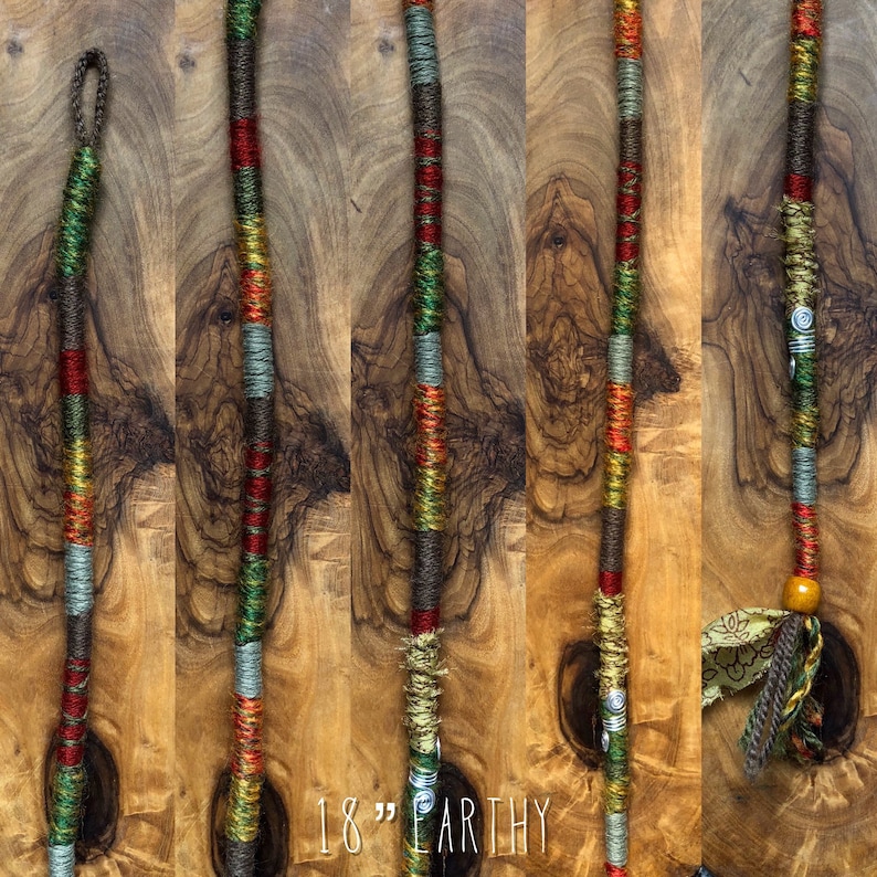 Bohemian Hair Wraps Various Lengths and Colours | Etsy UK