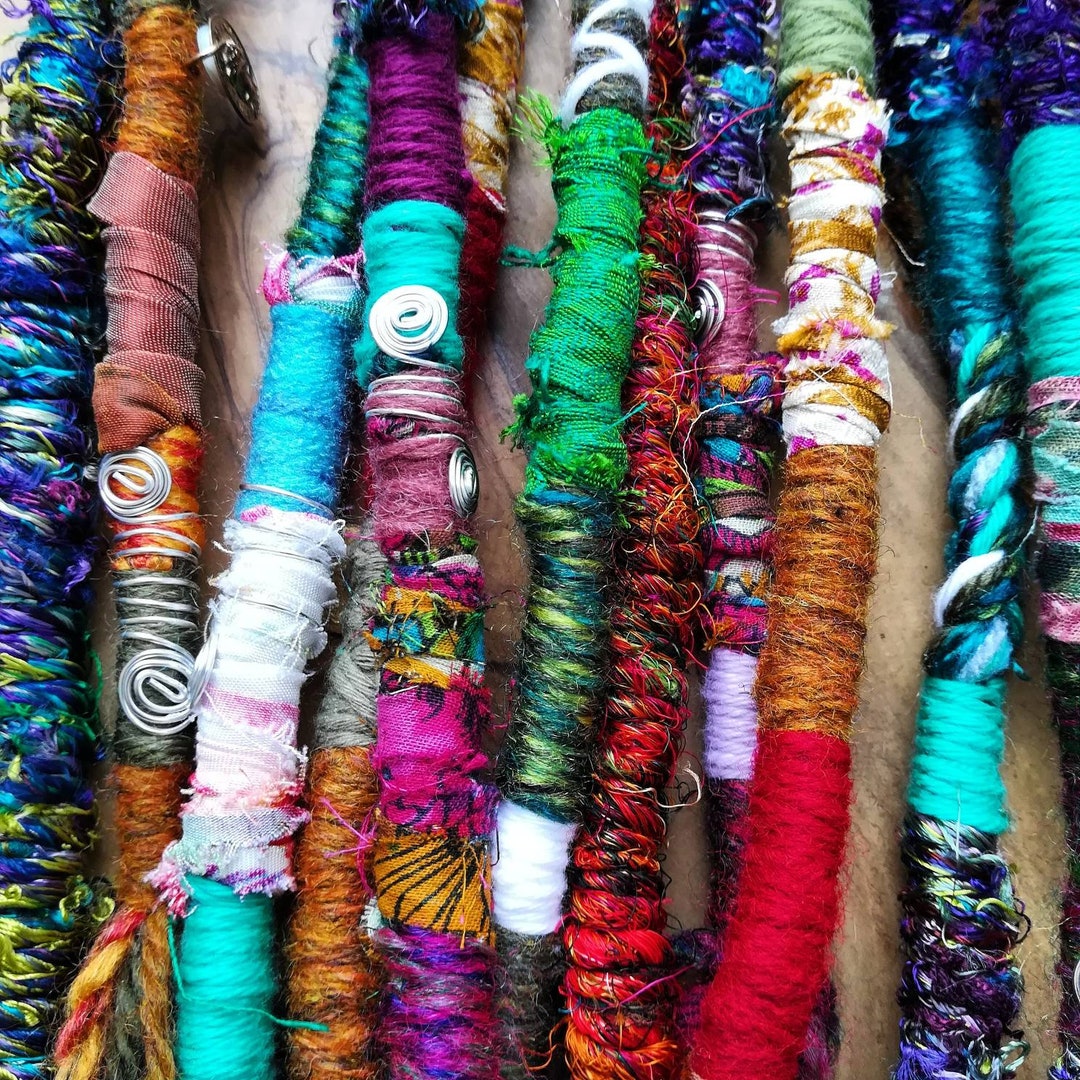 Bohemian Hair Wraps - Various Lengths and Colours - Etsy