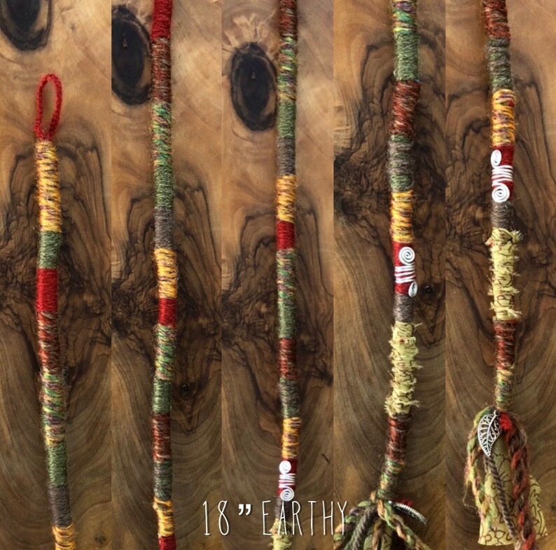 Bohemian Hair Wraps Various Lengths and Colours - Etsy