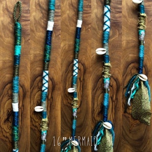 Bohemian Hair Wraps - Various Lengths and Colours - Etsy