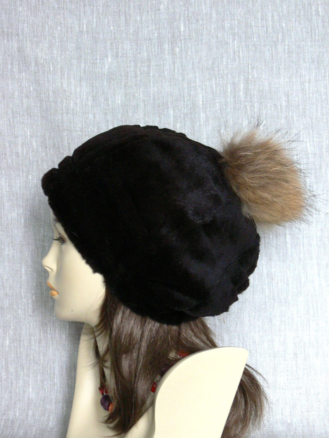 Soft Rabbit Skin Hat/women's Hat/winter Hat/rabbit Skin/comfortable Hat ...