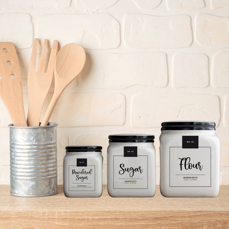 Printable Food Storage Labels (pdf, Svg, Png, Jpg) - Etsy