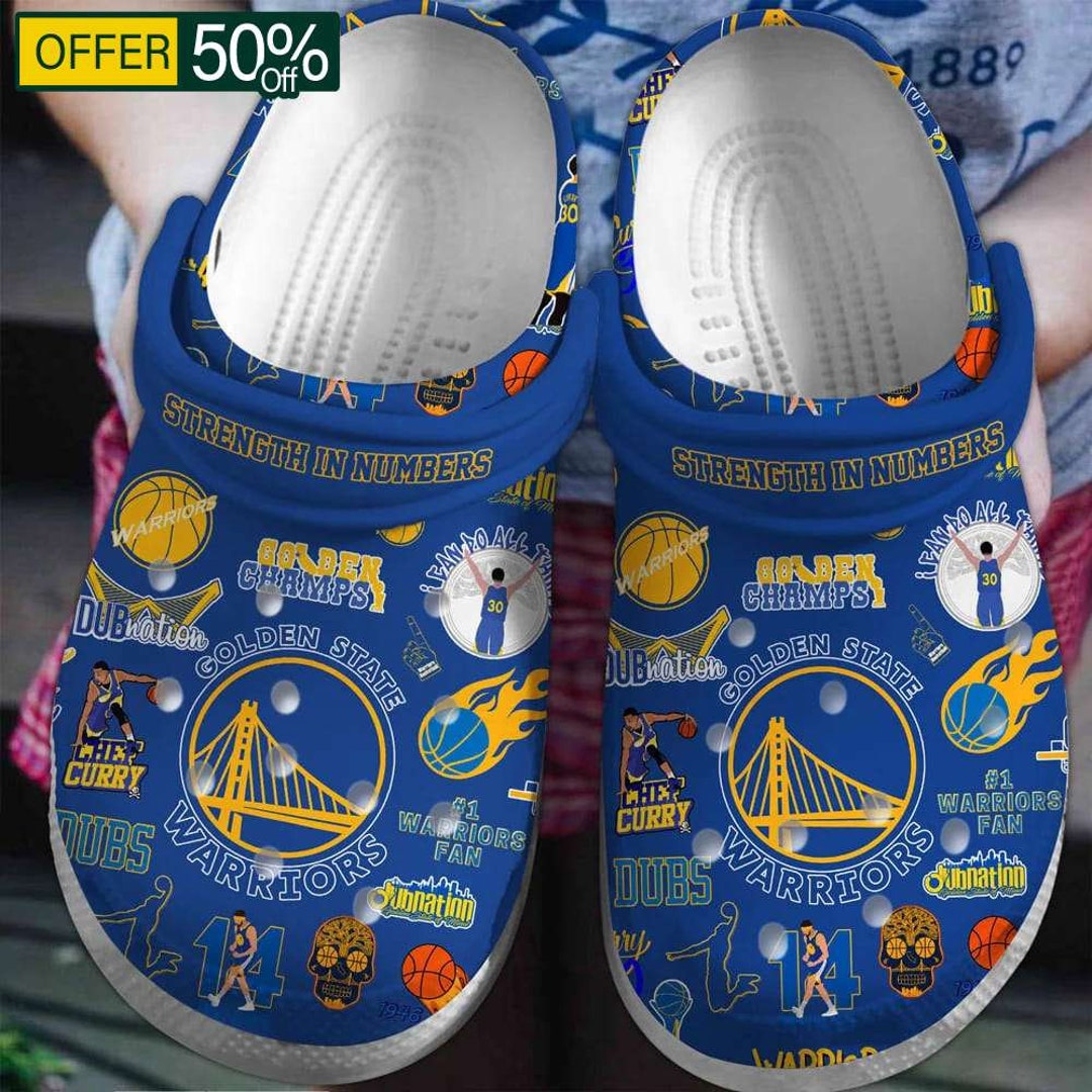Golden State Warriors Basketball Team NBA Sport Crocs Clogs - Etsy