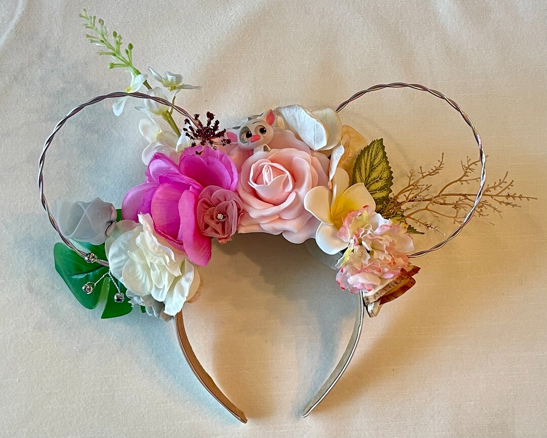 Disney Pua Moana Mickey Ears Minnie Ears Wire Floral Ears Headband - Etsy