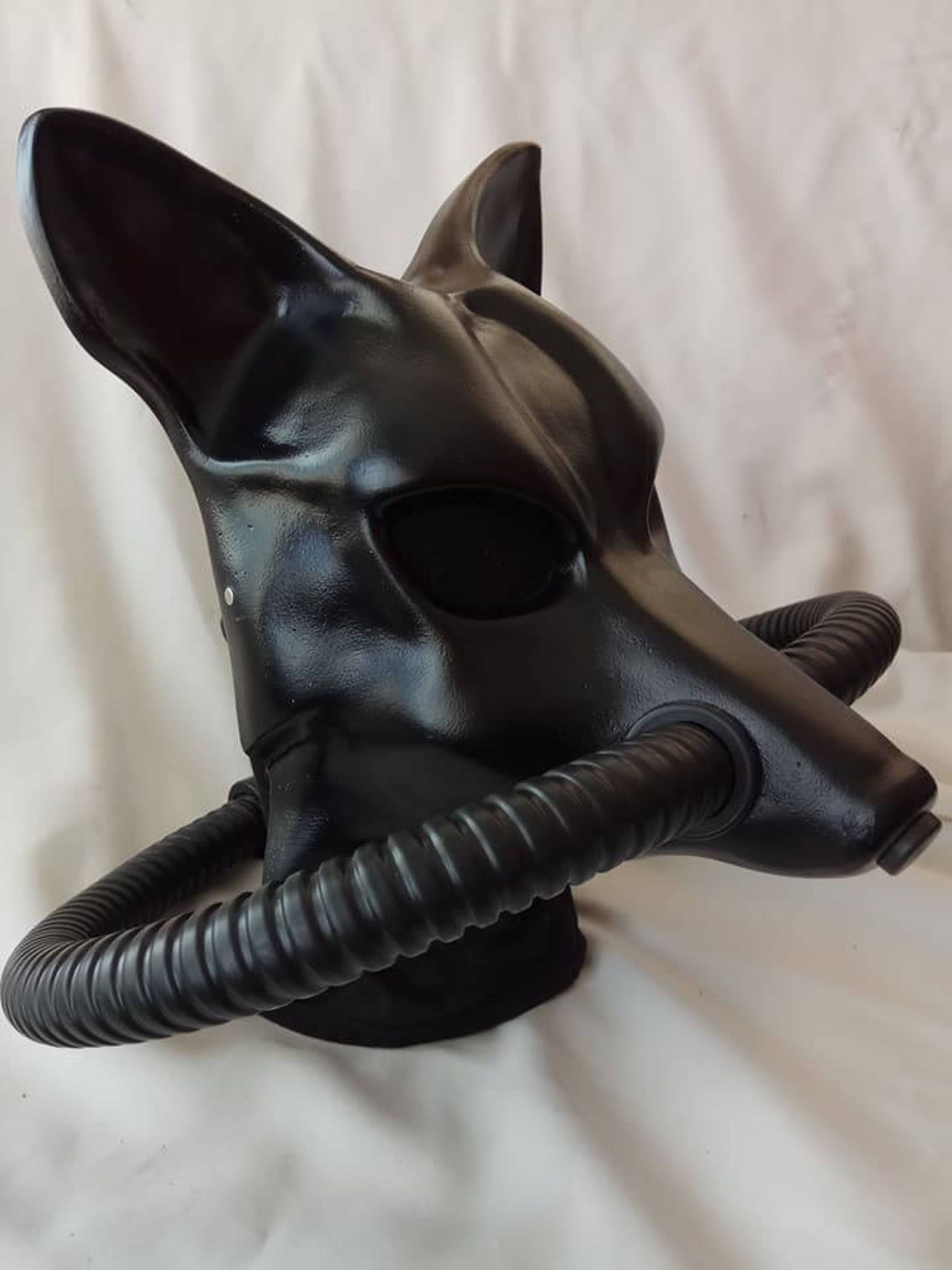Wolf black mask with respirator hand made - Etsy 日本