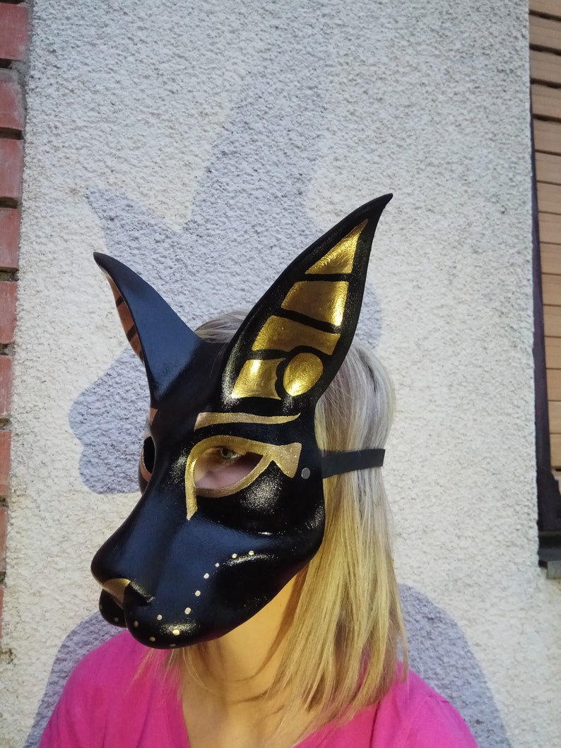 Egyptian Wild Cat Mask (hand Made) - Etsy