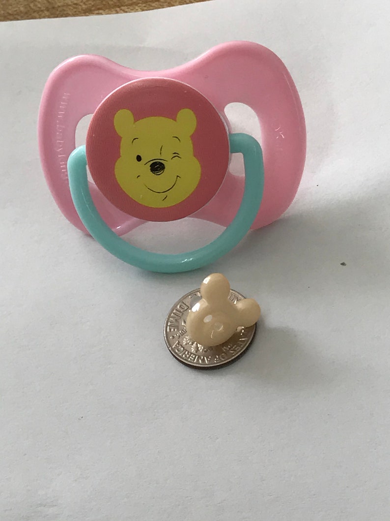 Miniature Silicone Doll Pacifier/ Tiny Silicone Doll Pacifier - Etsy