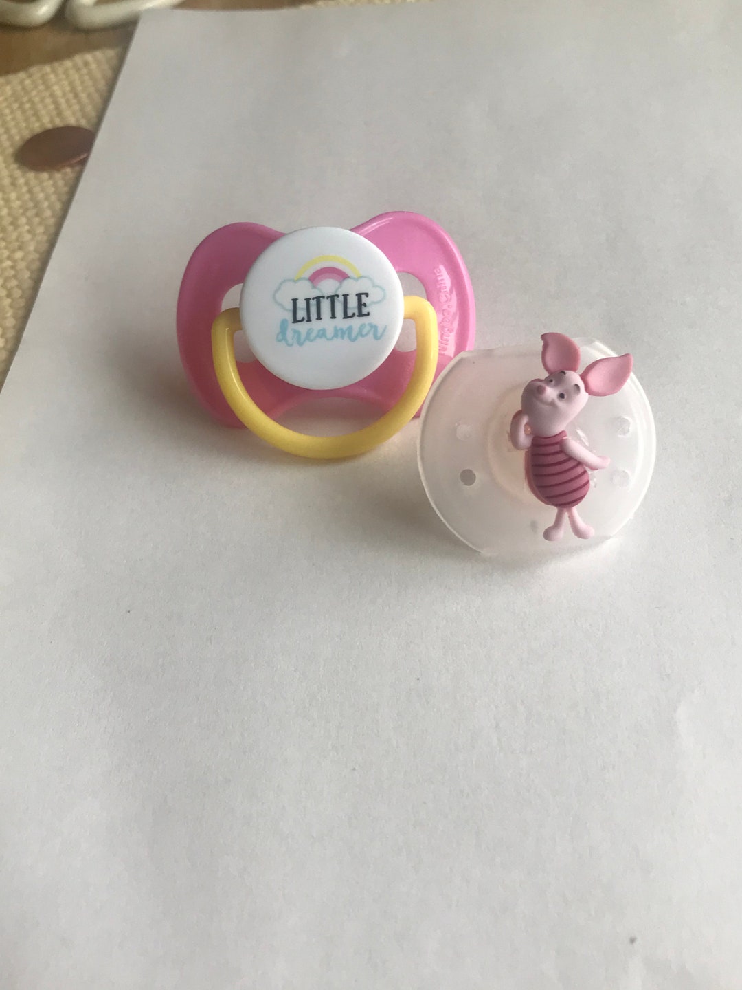Micro Preemie Silicone Doll Pacifier 13-16 Doll Pacifier - Etsy