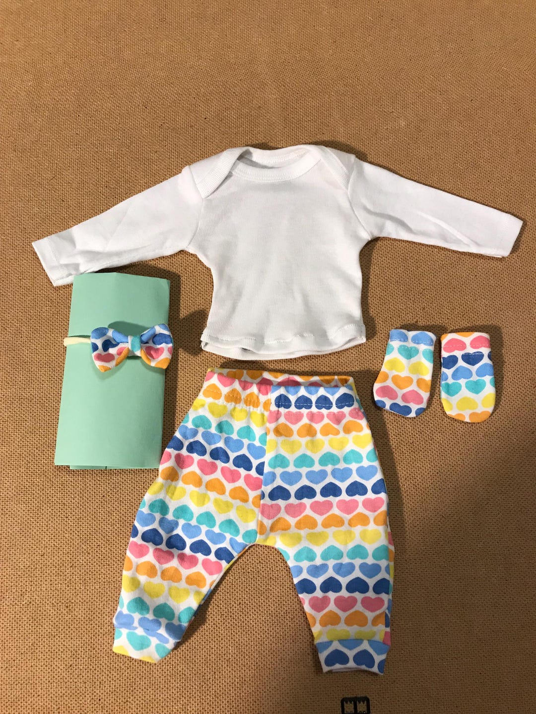Micro Preemie Outfit 15 Inches Reborn Doll Outfit/ Preemie 15 Inches ...
