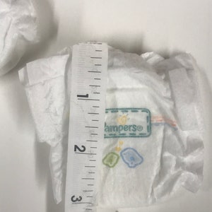 Miniature Doll Silicone Reborn Micro Preemie Diapers - Etsy