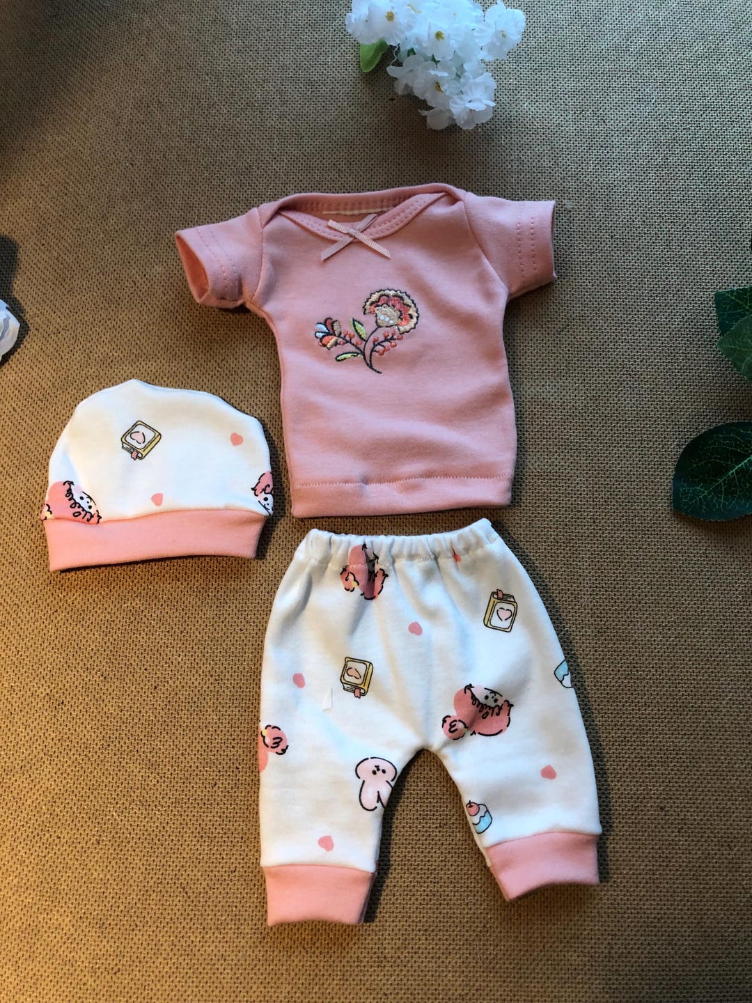Micro Preemie Outfit / 12-13 Inches Reborn Doll Outfit/ Preemie 12-13 ...