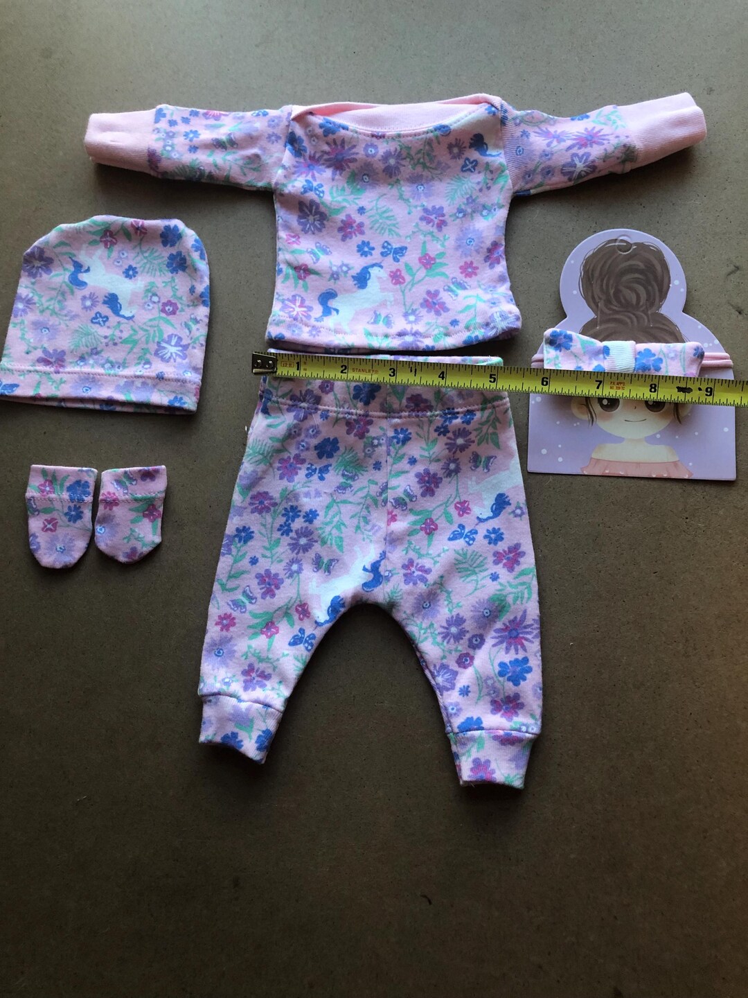 Micro Preemie Outfit /14 Inches Reborn Doll Outfit/ Preemie14 Inches ...