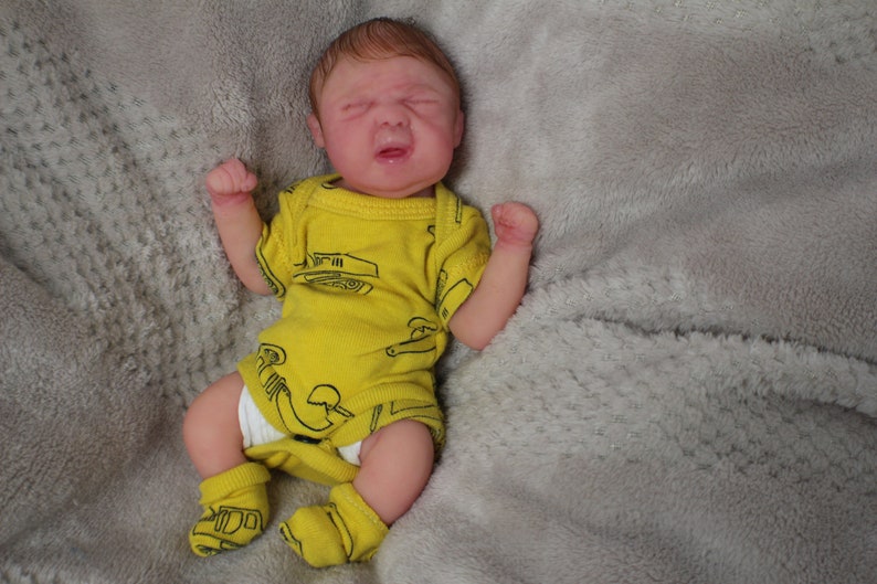 Full Body Miniature Silicone Baby Boy Doll - Etsy