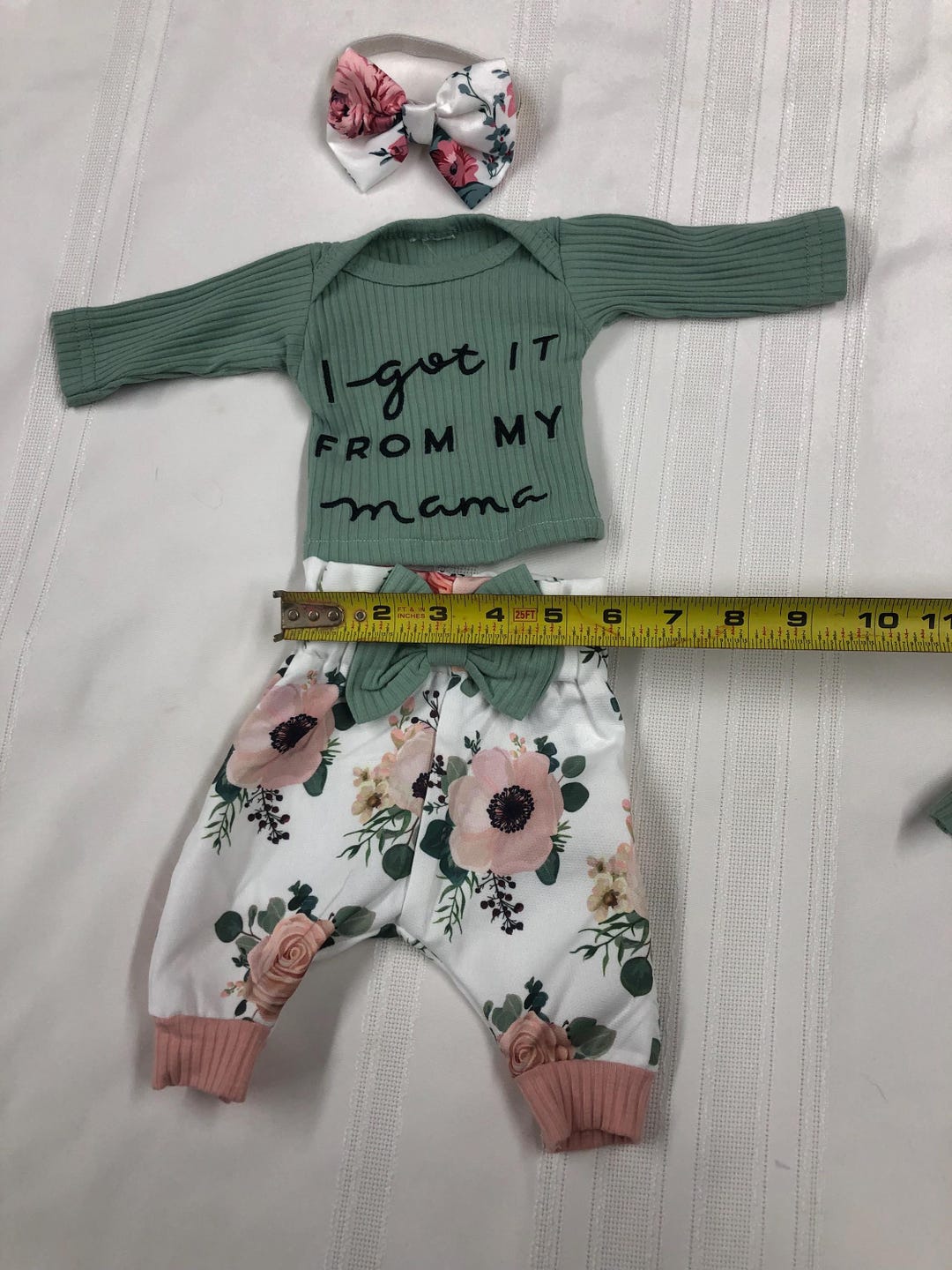 Micro Preemie Outfit / 16 Inches Reborn Doll Outfit/ Preemie 16 Inches ...