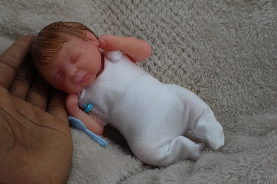 Full Body Silicone Miniature Baby Boy - Etsy