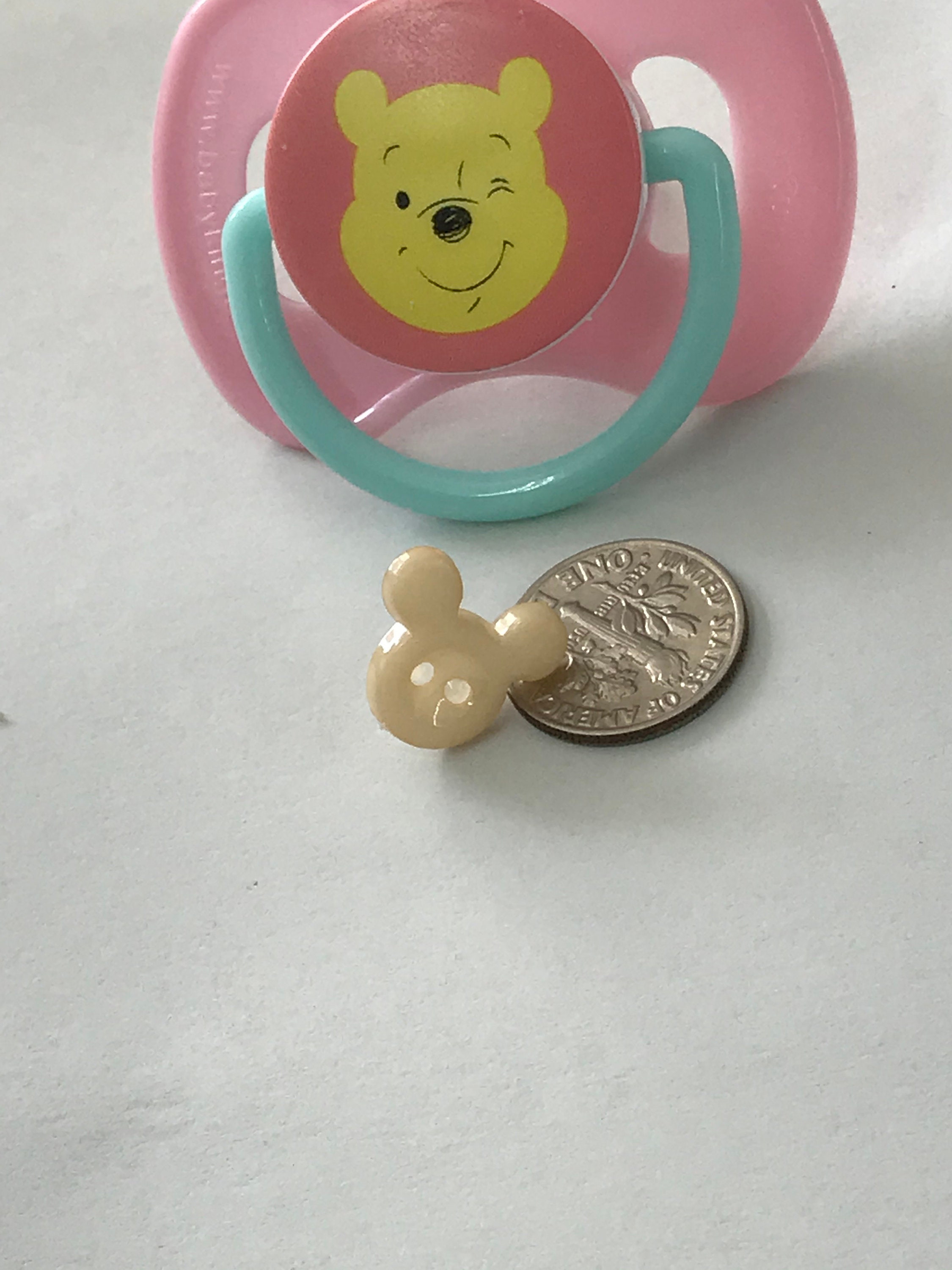 Miniature Silicone Doll Pacifier/ Tiny Silicone Doll Pacifier | Etsy