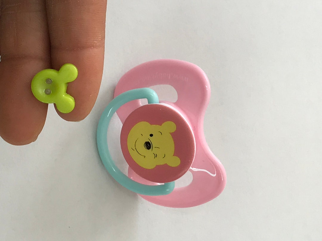 Miniature Silicone Doll Pacifier/ Tiny Silicone Doll Pacifier - Etsy
