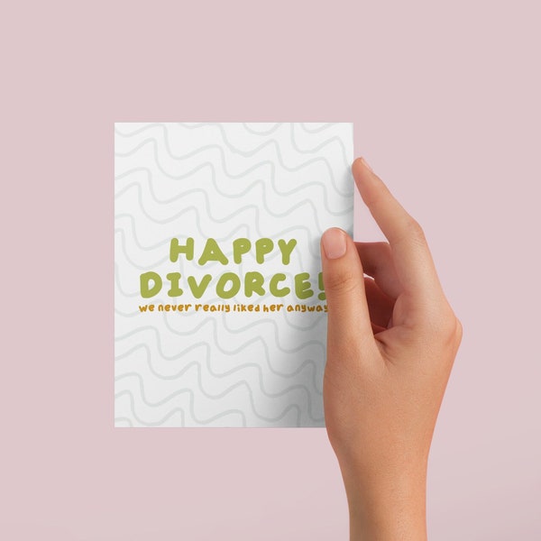 Happy Divorce - Etsy