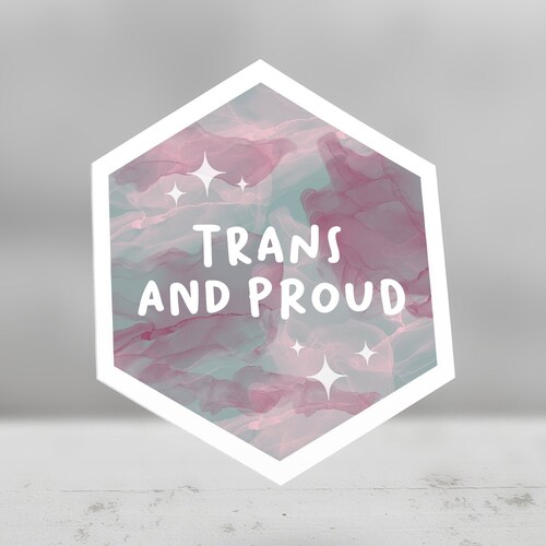 Asexual and Proud Ace Pride Sticker Coming Out Gift LGBTQ | Etsy