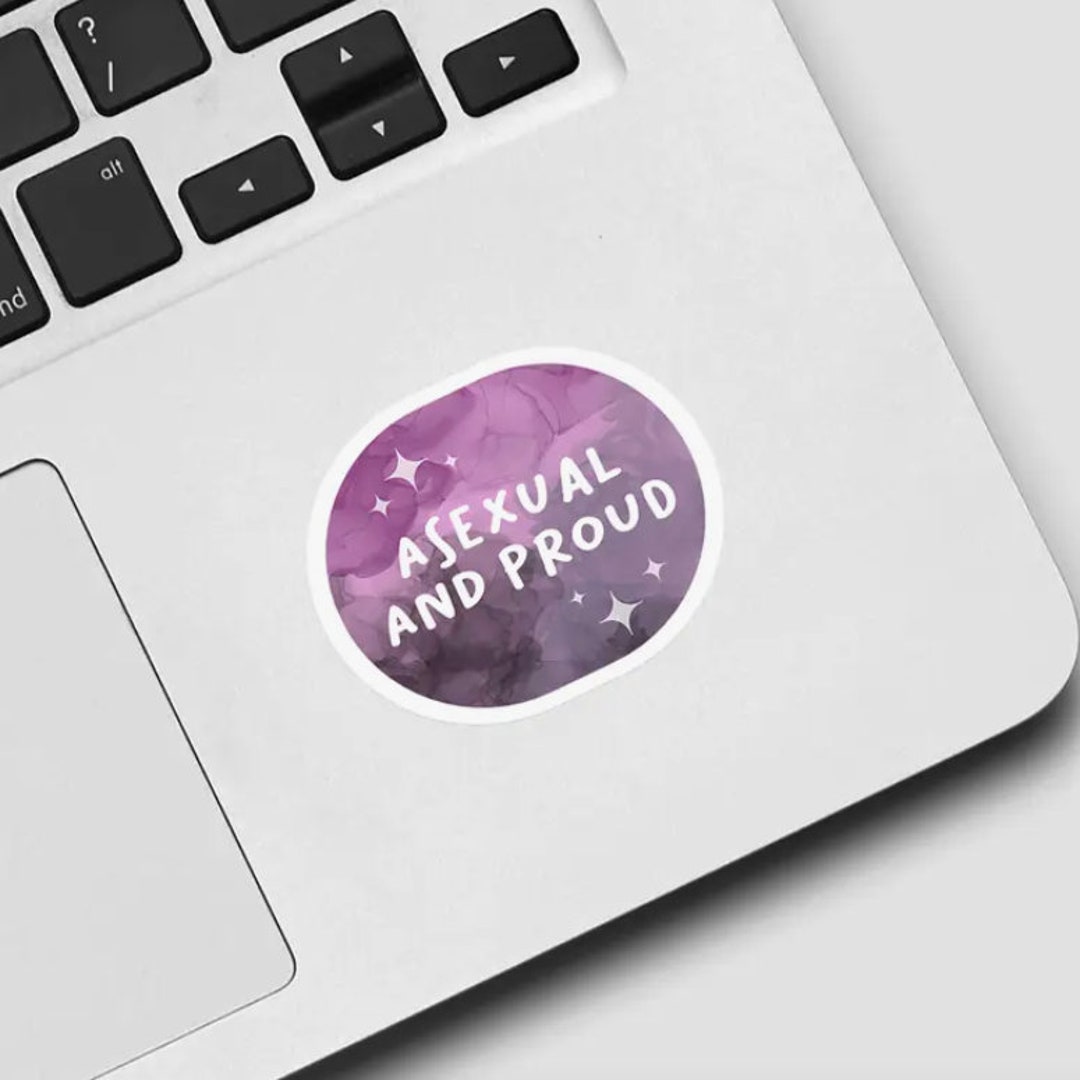 Asexual and Proud Ace Pride Sticker, Coming Out Gift, LGBTQ Stickers - Etsy