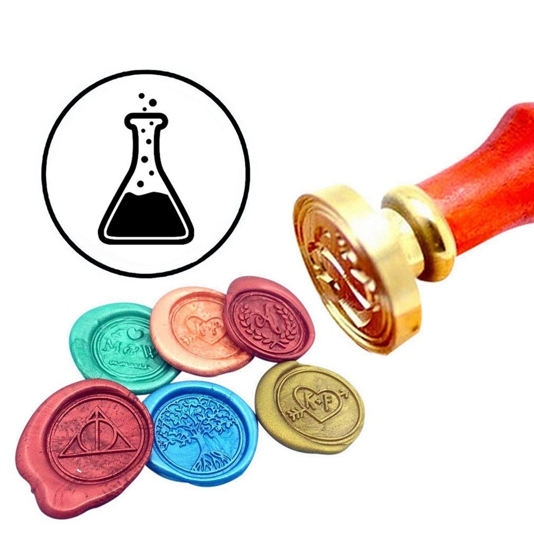 Erlenmeyer Flask Wax Seal Stamp Erlenmeyer Flask Sealing Wax - Etsy