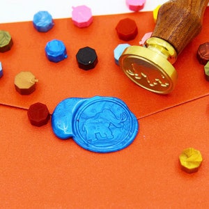 Elephant Wax Seal Stamp Elephant Sealing Wax Stamp Kit Elephant Wax ...