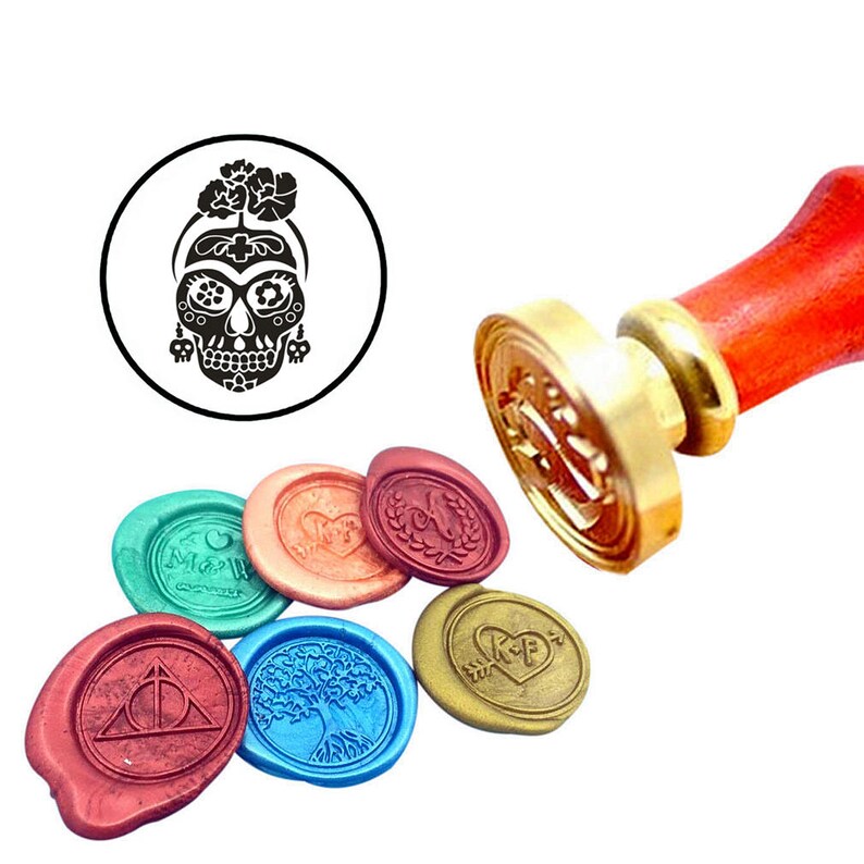 Anarchy Symbol Wax Seal Stamp Anarchism Sign Sealing Wax - Etsy