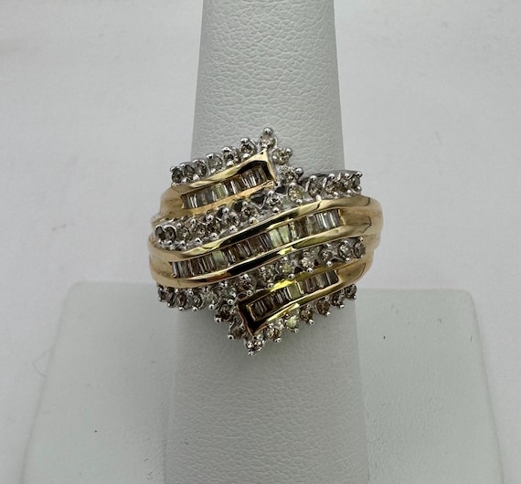 10k Gold Multi Diamond Ring - Gem