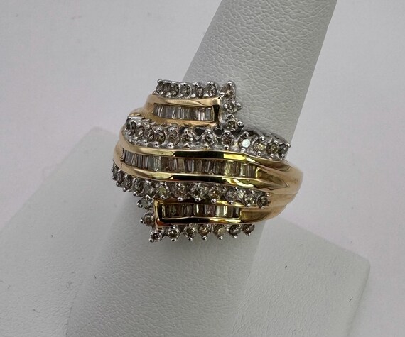 10k Gold Multi Diamond Ring - Gem