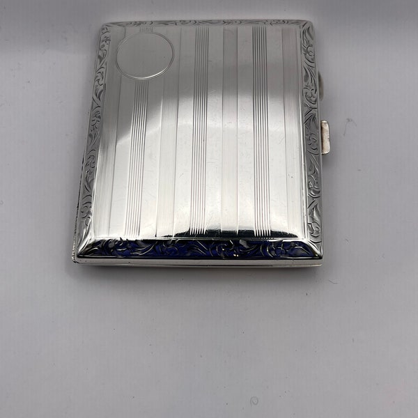 Silver Cigarette Case - Etsy