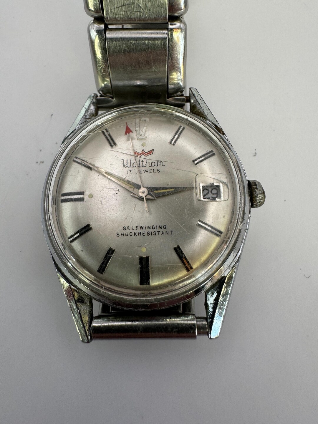 Vintage Waltham 17J Self Winding Mens Watch - Etsy