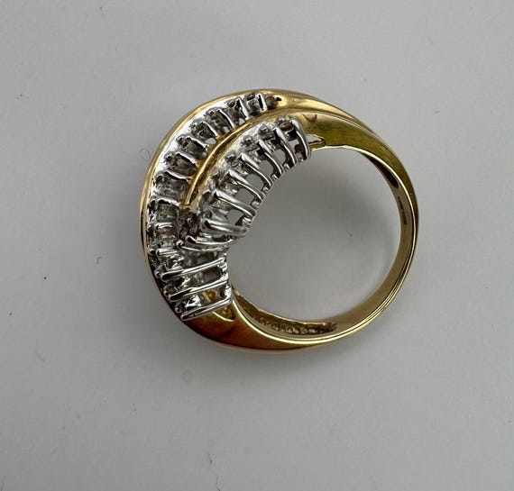 10k Gold Multi Diamond Ring - Gem