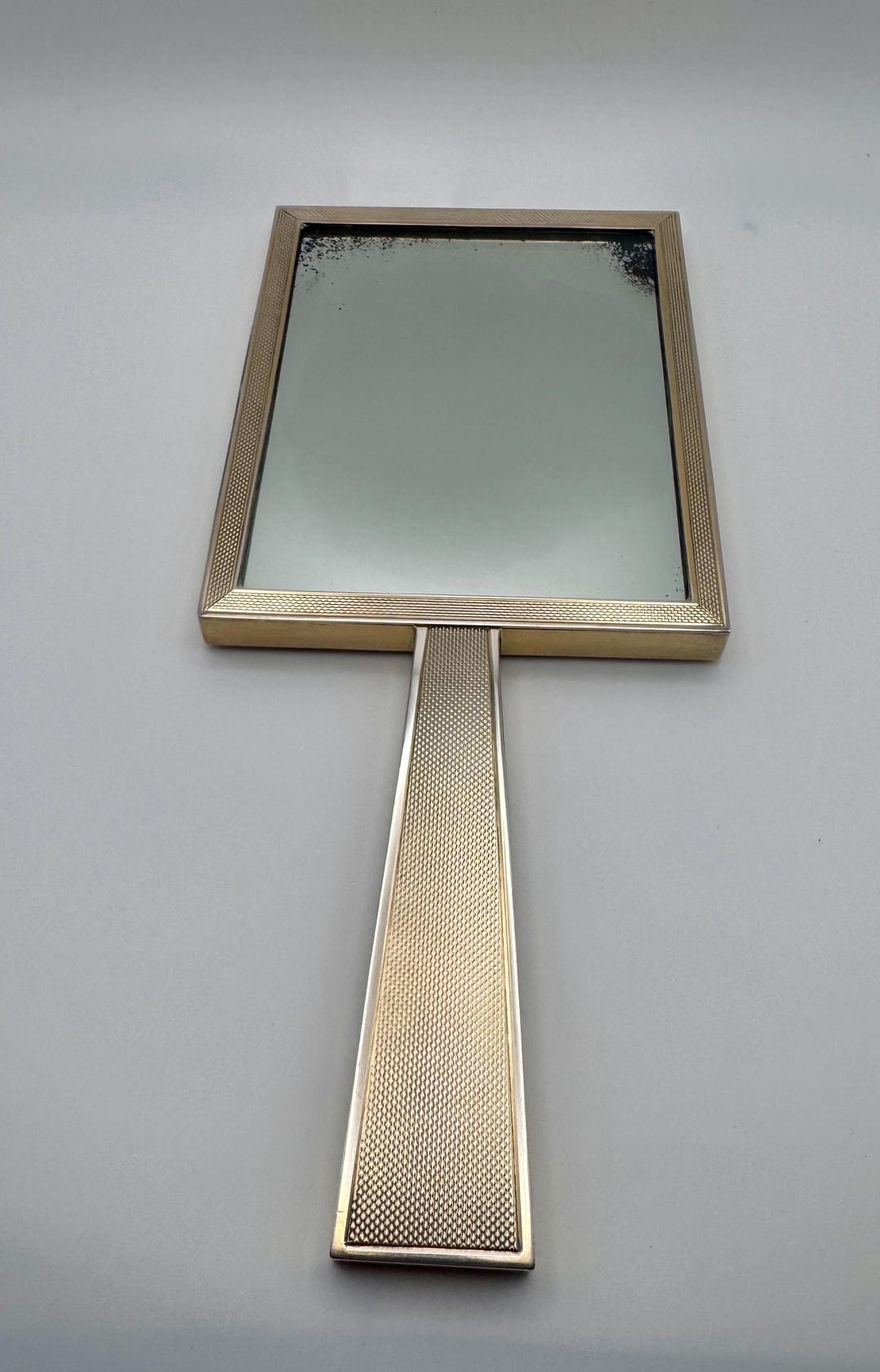 Vintage Sterling Silver Hand Mirror - Etsy