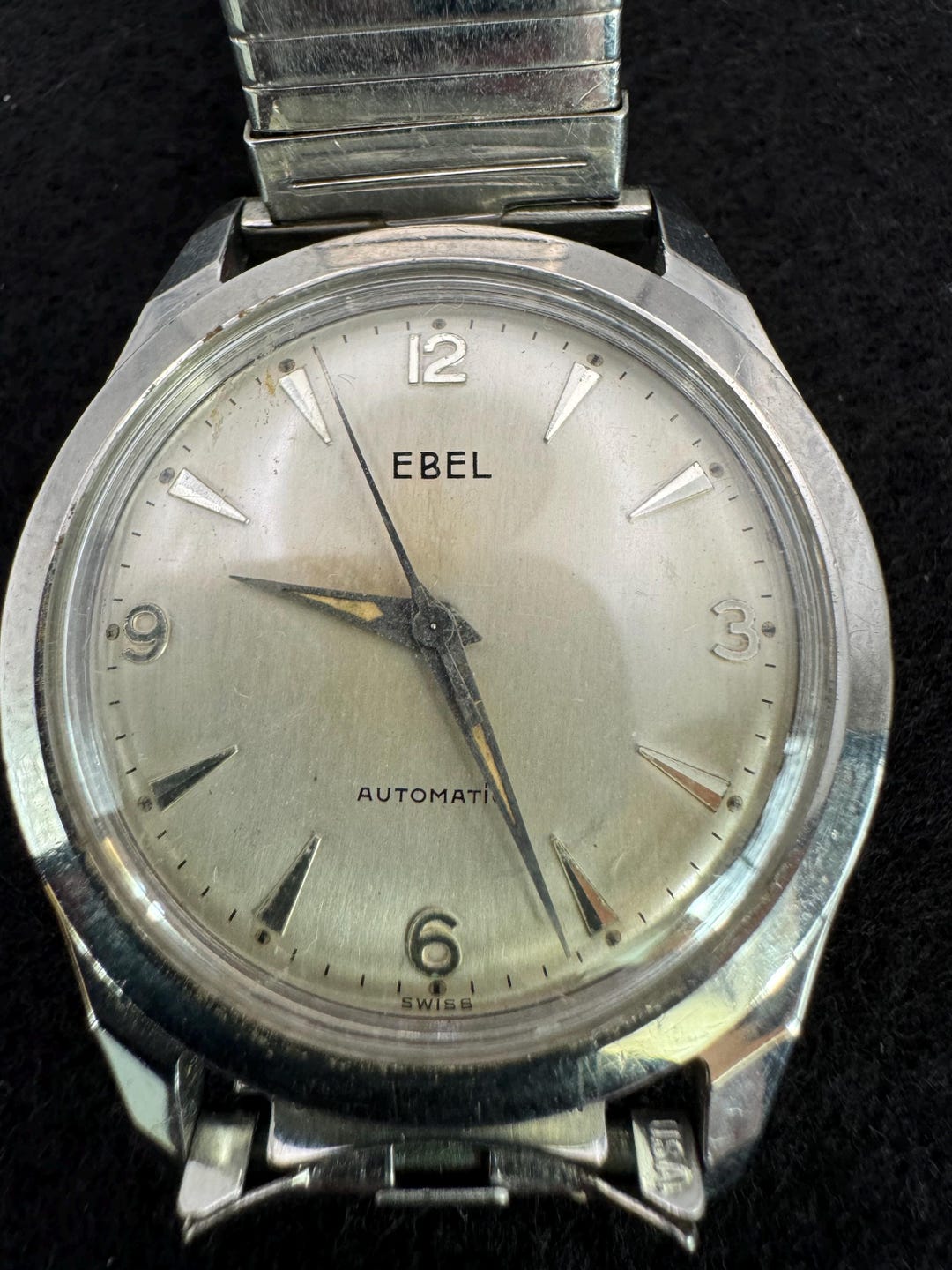 Vintage Ebel Automatic Stainless Steel Mens Watch - Etsy