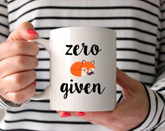Zero Fox Given Mug | Etsy