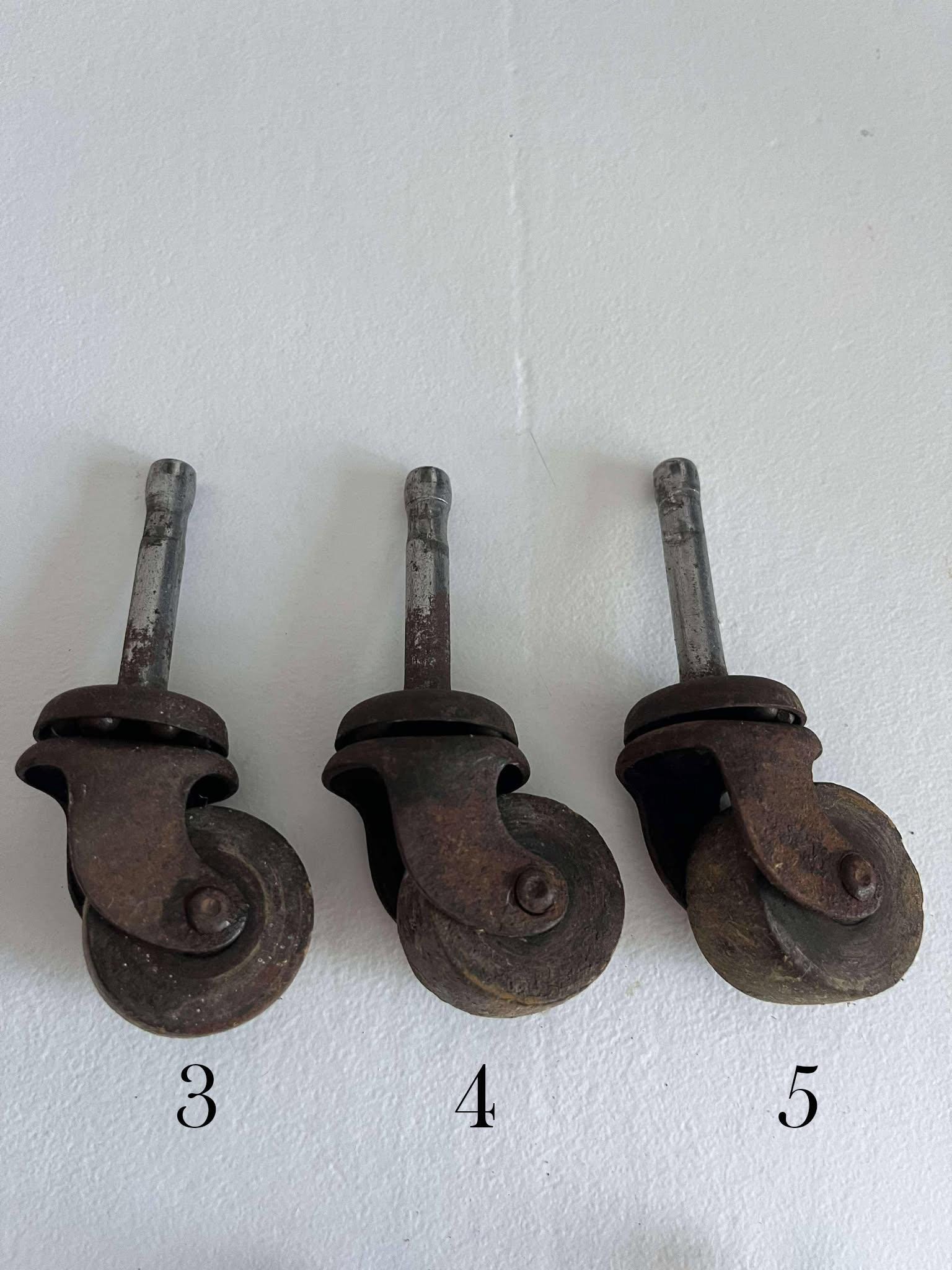 Antique Vintage Metal Wood Caster Wheels Furniture Industrial - Etsy