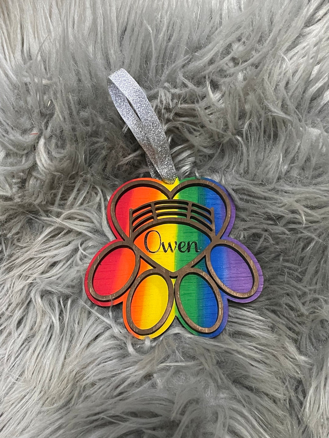 Rainbow Bridge Ornament - Etsy